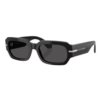 Dolce & Gabbana Rectangle Sonnenbrille - - Accessories - Herren - Schwarzk - 54 MM