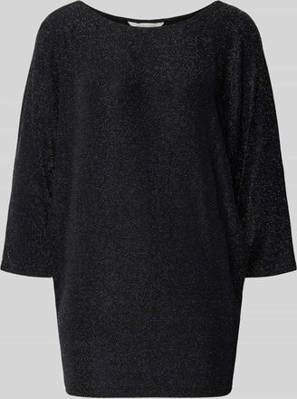 Apricot Regular Fit T-Shirt in Glitzer-Optik Modell Party