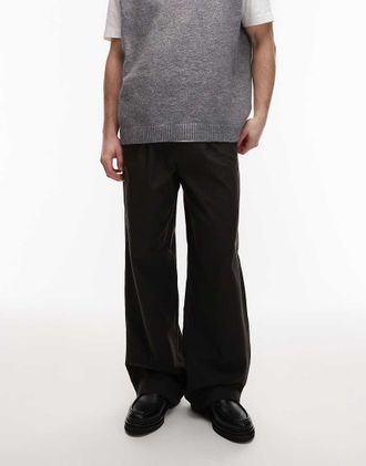 AllSaints Conway - Elegante Hose in Schwarz