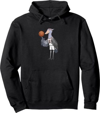 jz.birds Schuhschnabel Lustiges Basketball Vogelfreund Biologe Vogel Pullover Hoodie