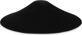 Jacquemus Chapeau &agrave; col roul&eacute; en laine - Femme - Accessoires - Noir - Taille: 58 CM