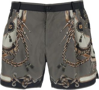 Dolce & Gabbana Homme, Shorts, Gris, Taille: XL Greyl Swimsuit