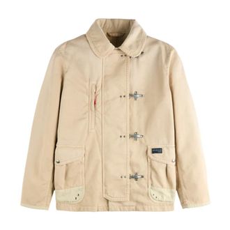 Fay Beige Jacke - - Jackets - Herren - Beige - M