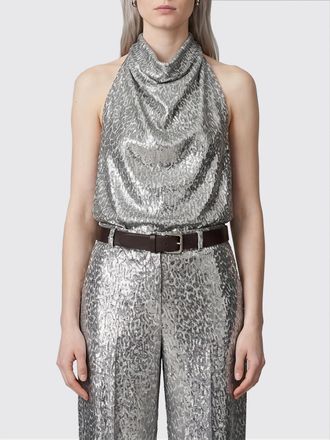 Stella McCartney Top Femme couleur Argent