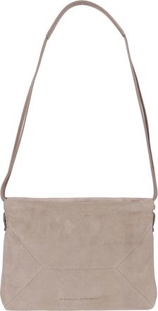 Brunello Cucinelli Femme, Sacs, Gris, Taille: ONE Size BC Duo Pouch Bag