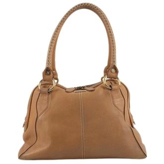 Celine Sac &agrave; bandouli&egrave;re Vintage Pre-owned - Femme - Pre-owned - Brun - Taille: ONE Size