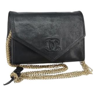 Chanel Sac bandouli&egrave;re vintage Pre-owned - Femme - Pre-owned - Noir - Taille: ONE Size