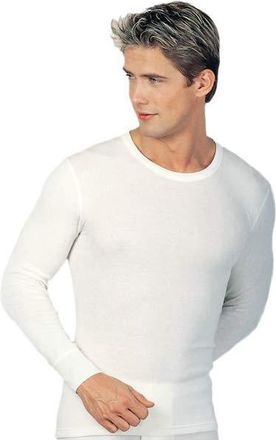 Medima Herren Hemd langarm - Angora 40 weiss XXL