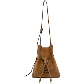 Gianni Chiarini Sac en cuir su&eacute;d&eacute; marron