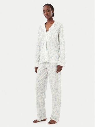 Lauren Ralph Lauren Pyjama ILN92540 Hellblau Regular Fit