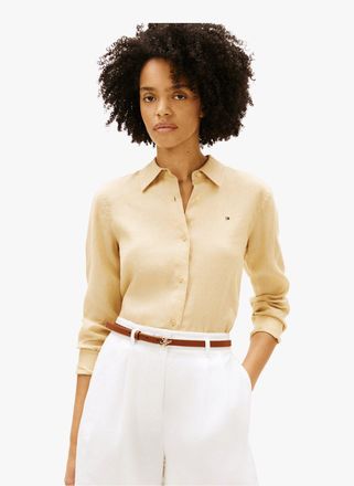 Tommy Hilfiger Chemise ray&eacute;e en lin