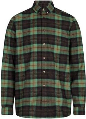 Paul Smith Chemise droite &agrave; carreaux en coton