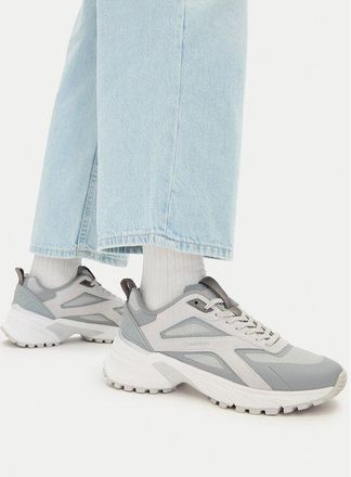 Calvin Klein Sneakers Hike Runner Ck Stripe Refl Su HW0HW03107 Grau