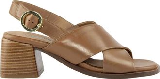 Carmens Femme, Chaussures, Brun, Taille: 37 EU Sandalo Vitello