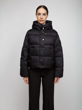 Pinko Womens Winter Jacket Black Polyamide Apparel - Outwear