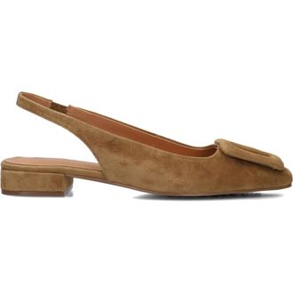 Stefano Lauran Kamel Slingback Schuhe f&uuml;r Frauen - - Shoes - Damen - Braun - 38 EU