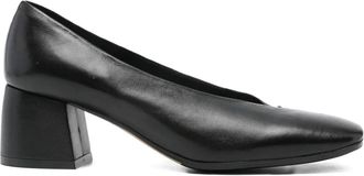 Lorena Paggi Pumps mit Blockabsatz - Schwarz