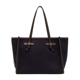 Gianni Chiarini Marcella Shopping Bag - Femme - Sacs - Bleu - Taille: ONE Size