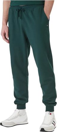 Tommy Hilfiger Homme, Pantalons, Vert, Taille: L Terry Cuffed Leg Joggers