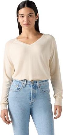 Levi's Femme Pull-Over col V Petal White Swan Triblend White S