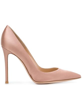 Gianvito Rossi Pumps mit spitzer Kappe - Nude
