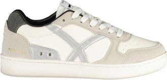 Gas Wei&szlig;e Polyurethan Damen Sneaker