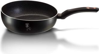 Berlinger Haus Black Rose Collection Flip Bratpfanne, 26 cm BH/1855 schwarz/rosegold Edelstahl 18/8