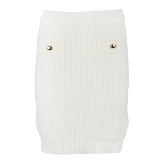 Guess Mini in maglia - - Skirts - Damen - Wei&szlig; - L