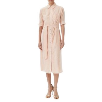 Fracomina Chemisier Regular Midi - - Dresses - Damen - Rosa - XL