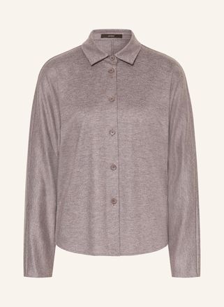 Windsor Windsor. Hemdbluse Aus Jersey beige