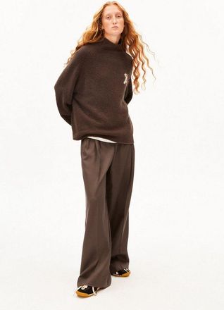 Armedangels Strickpullover ICONIC &Aring; MONALAA BOUCL&Eacute; Pullover aus Woll Mix Oversized Fit