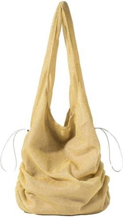 Generic Sac cabas pour femme, sac cabas scintillant &agrave; cordon, sac bandouli&egrave;re, pochette de soir&eacute;e, sac &agrave; poign&eacute;e sup&eacute;rieure, sac de voyage, de travail ou de r