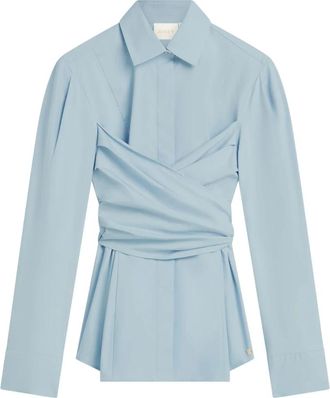 JOSH V Femme, Blouses et Chemises, Bleu, Taille: 42 FR Luann Blouse