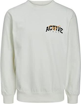 Jack & Jones Jorbrink Studio Sweat &agrave; col Rond Maillot de surv&ecirc;tement, Cloud Dancer, XL Homme