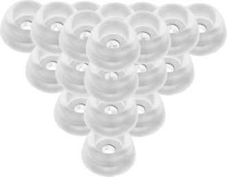 PartyKindom 20stücke Silikonfüße Für Möbelbeine rutschfeste Bodenschoner Aus Weichem Silikon Transparente Möbelstopper Für Stühle Tische Und Sofas Um Kratzer Hart