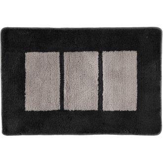 Rhomtuft Badteppiche Liberty anthrazit-perlgrau - 409 50x60 cm