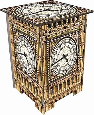 Werkhaus SH8198 Photohocker Big Ben, Holz/MDF, Braun