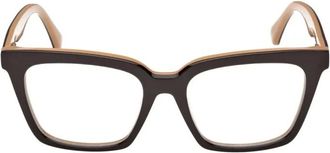 Max Mara Femme, Accessoires, Brun, Taille: 52 MM Clip Eyeglasses
