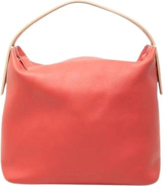 Loewe Sac port&eacute; &eacute;paule Pre-owned - Femme - Pre-owned - Orange - Taille: ONE Size