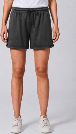 Hempage Hempage Damen vegan Shorts Pique Jersey Schwarz