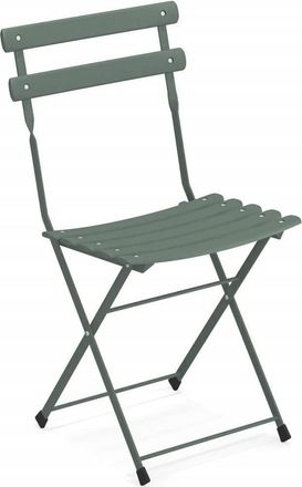 Emu Emu Arc en Ciel Art. 314 Klappstuhl aus Stahl, Farbe Dunkelgrün 75