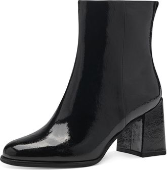 Marco Tozzi Damen Stiefeletten mit Absatz Elegant, Schwarz (BPatent), 38
