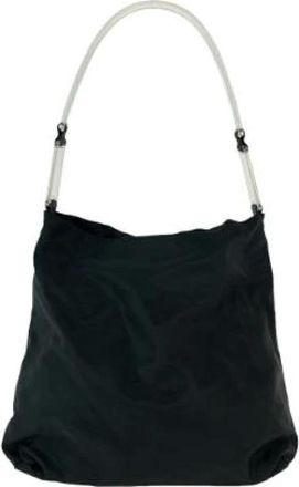 Prada Pre-owned Tessuto Nylon Hobo Bag - Femme - Pre-owned - Noir - Taille: ONE Size