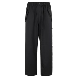 Yohji Yamamoto Schwarze Wo Hose mit Taschen - - Trousers - Herren - Schwarzk - L
