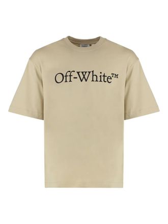 Off-white t-shirt à logo imprimé - Tons neutres