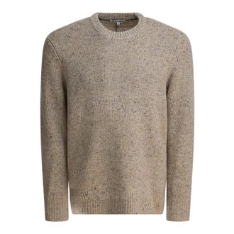 Alex Mill Donegal Rundhals-Pullover - - Knitwear - Herren - Beige - 2XL