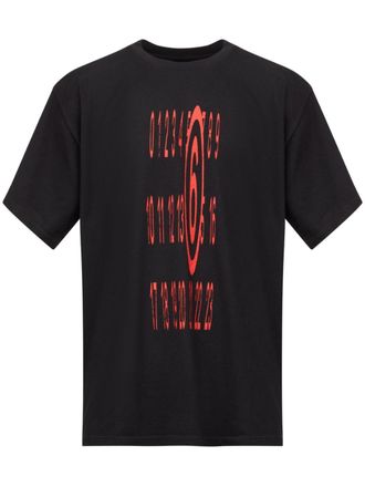 Maison Margiela t-shirt Basic en jersey - Noir