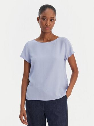 Marella Bluse Cartone 2615111021 Himmelblau Regular Fit
