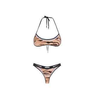 Elisabetta Franchi Damen, Bademode, Braun, 2XLGr&ouml;&szlig;e