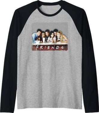 Friends TV-Sendung Friends, Bester 90er-Jahre-Food-Fan, Retro-Sitcom, Geek Raglan